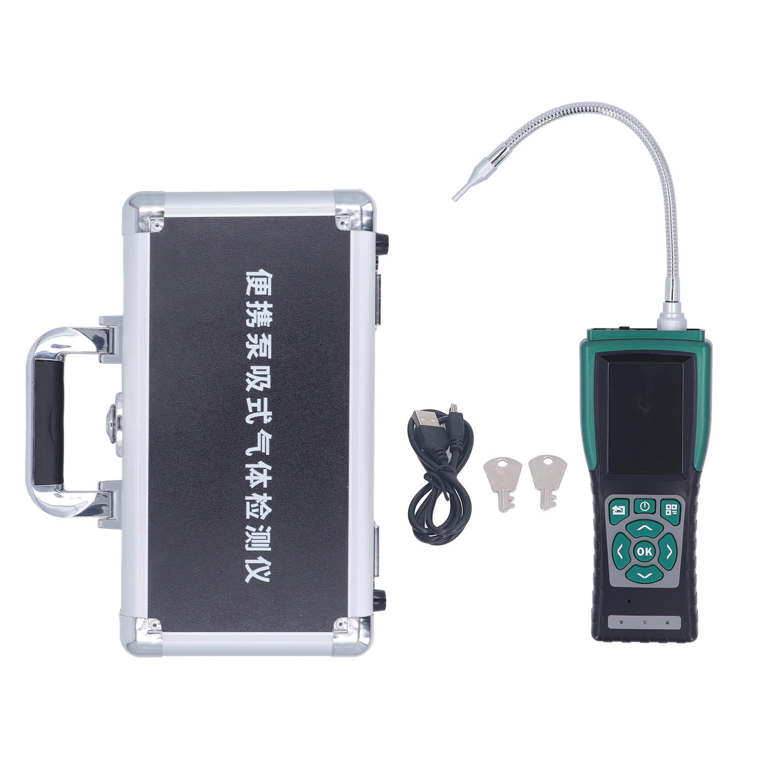 Nitrogen Dioxide Detector NO2 Gas Meter 0?50ppm 3.5in TFT Color Screen ...