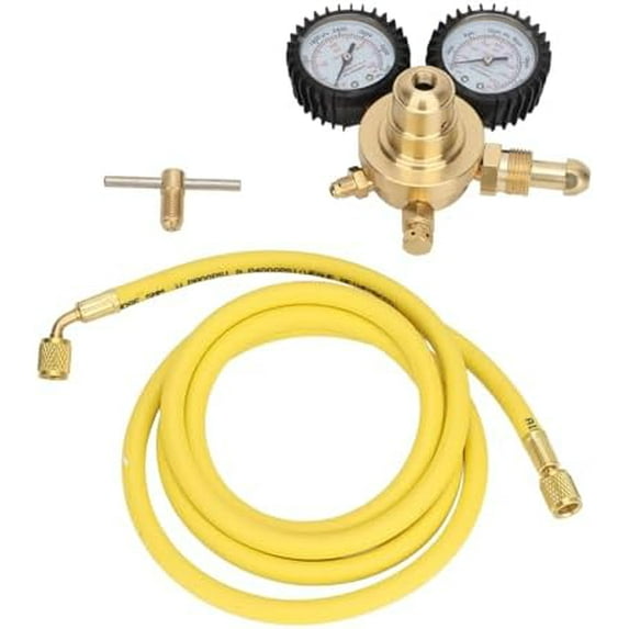 Nitrogen Regulator with Hose, Nitrogen Pressure Regulator Test Kit ...