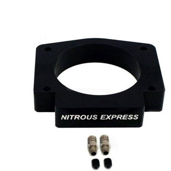 Nitrous Express 90MM 4 BOLT LS NITROUS PLATE ONLY NP934 - Walmart.com