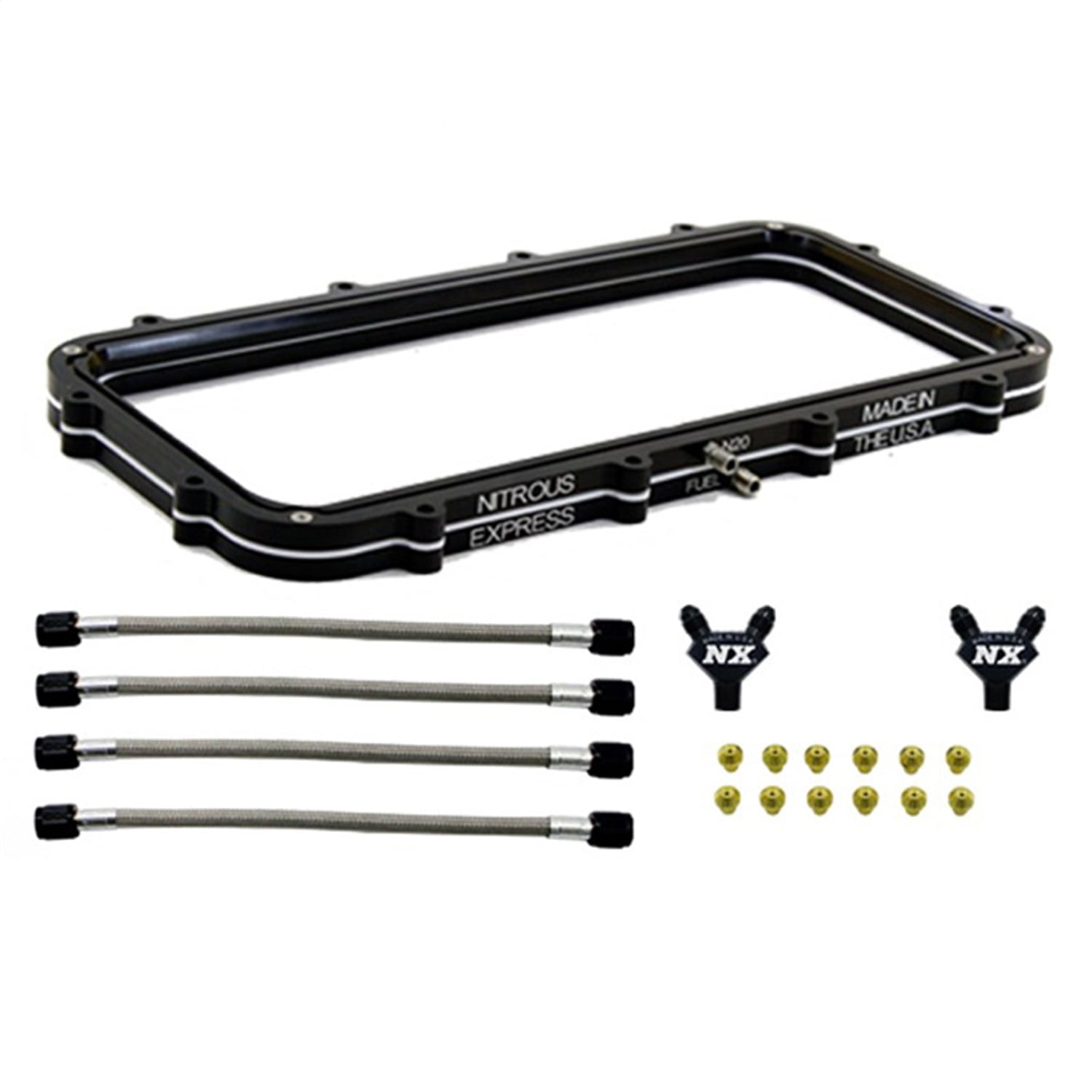 Nitrous Express Holley High Ram Plenum Nitrous Plate Conversion - NX940 ...