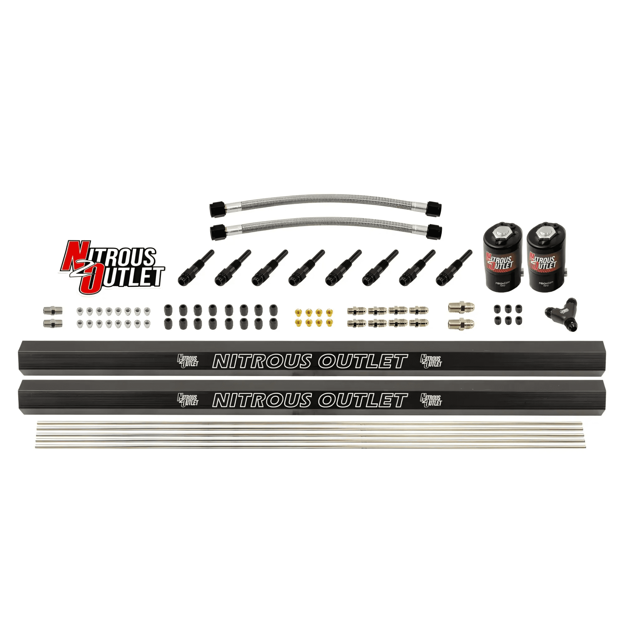 Nitrous Outlet Dry 8 Cylinder Solenoid Forward Direct Port Conversion ...