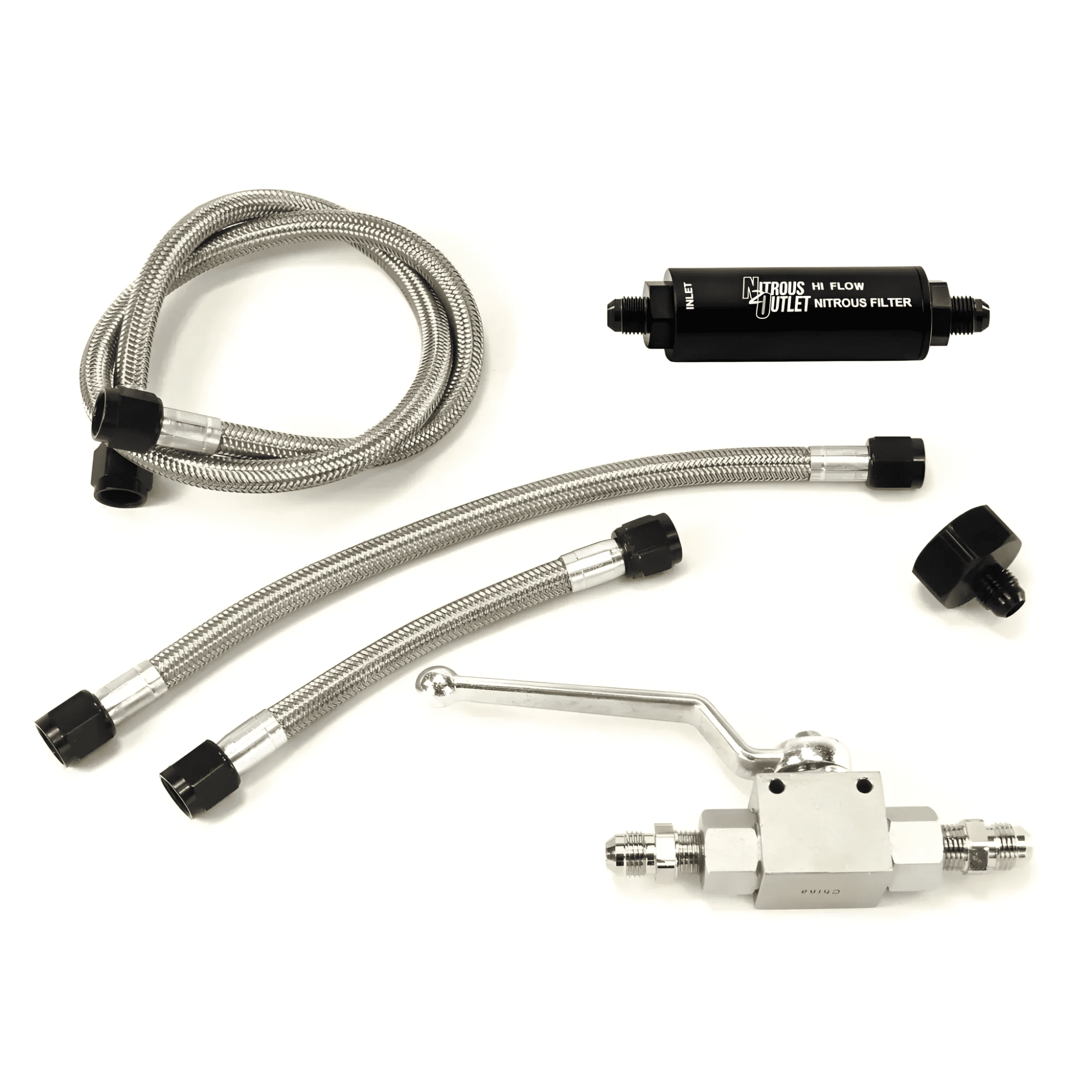 Nitrous Outlet Gravity Fill Kit - 6AN - Walmart Business Supplies