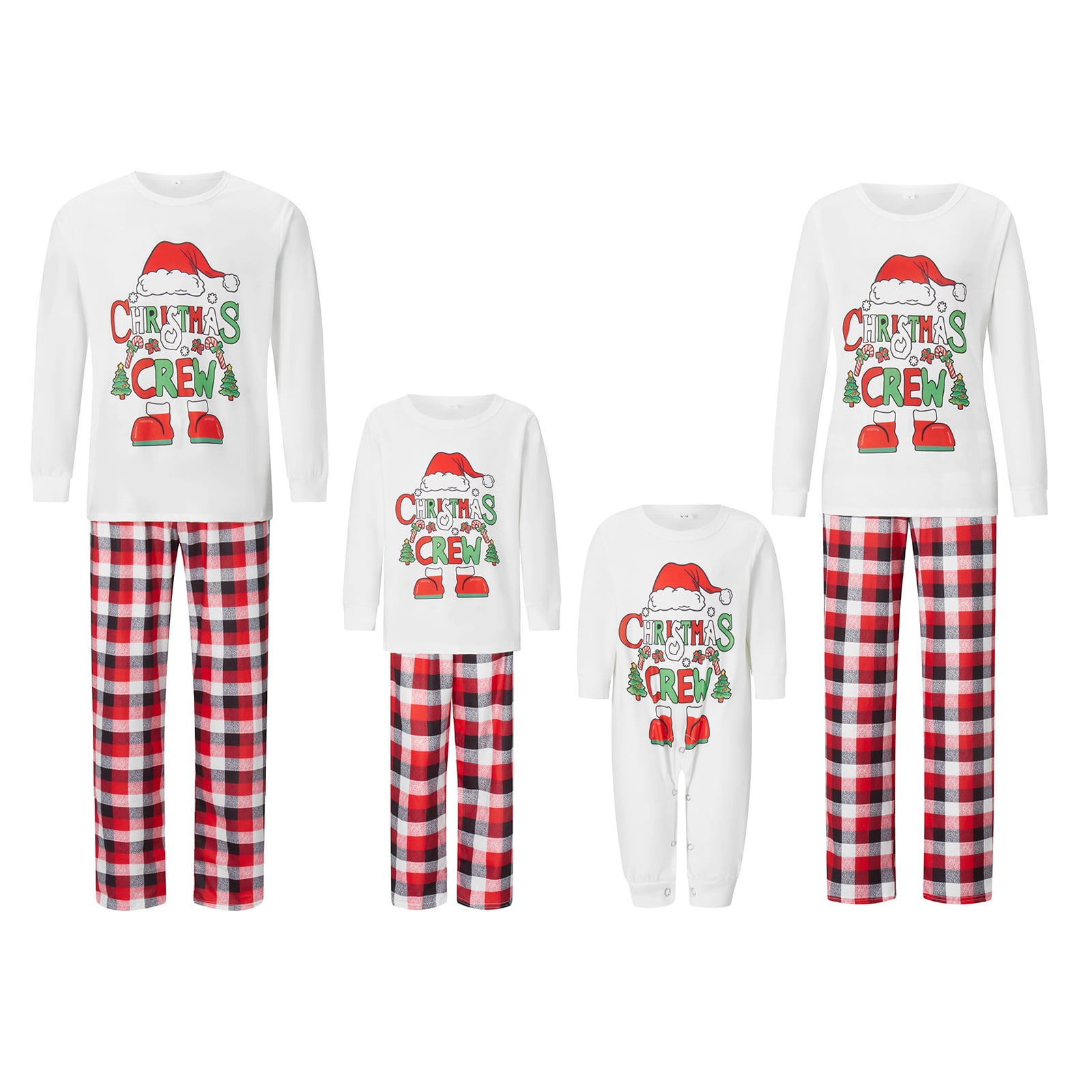 Nituyy Christmas Pajamas for Family Matching Xmas Christmas Pjs Set ...