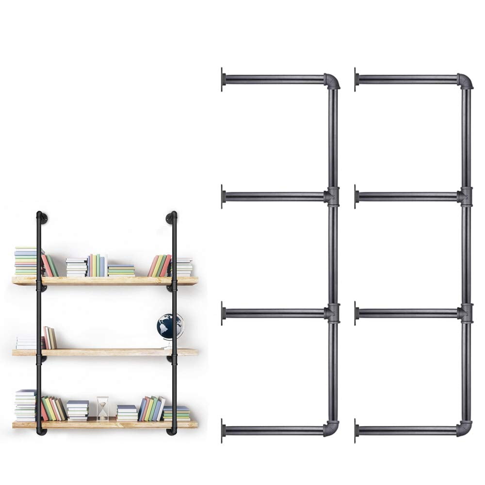 Niubid 3/4 Inches Malleable Cast Iron Pipe 2 PCS 4 Tier. Vintage ...