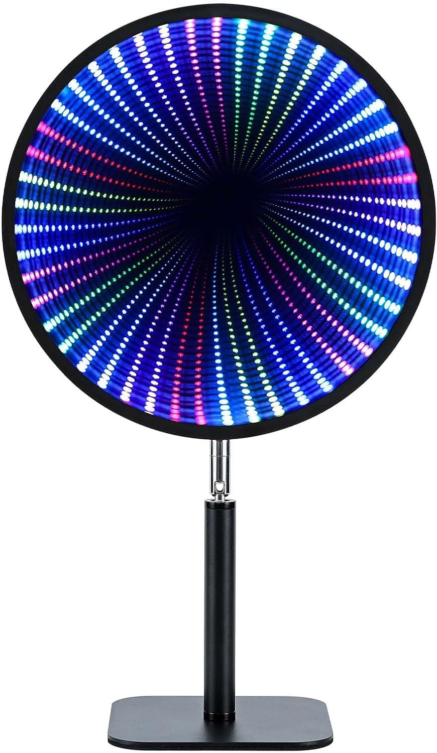 Niulife LED Night Light with Infinity Mirror, 3D Illusion Time Tunnel ...