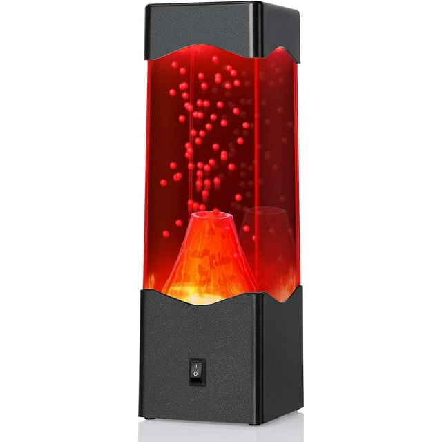 Niulife Volcano Lamp, Realistic Volcanic Eruption Night Light, USB ...