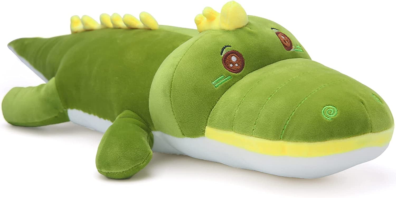 Niuniu Daddy Alligator Stuffed Animal 24 Inch Soft Green Crocodile ...