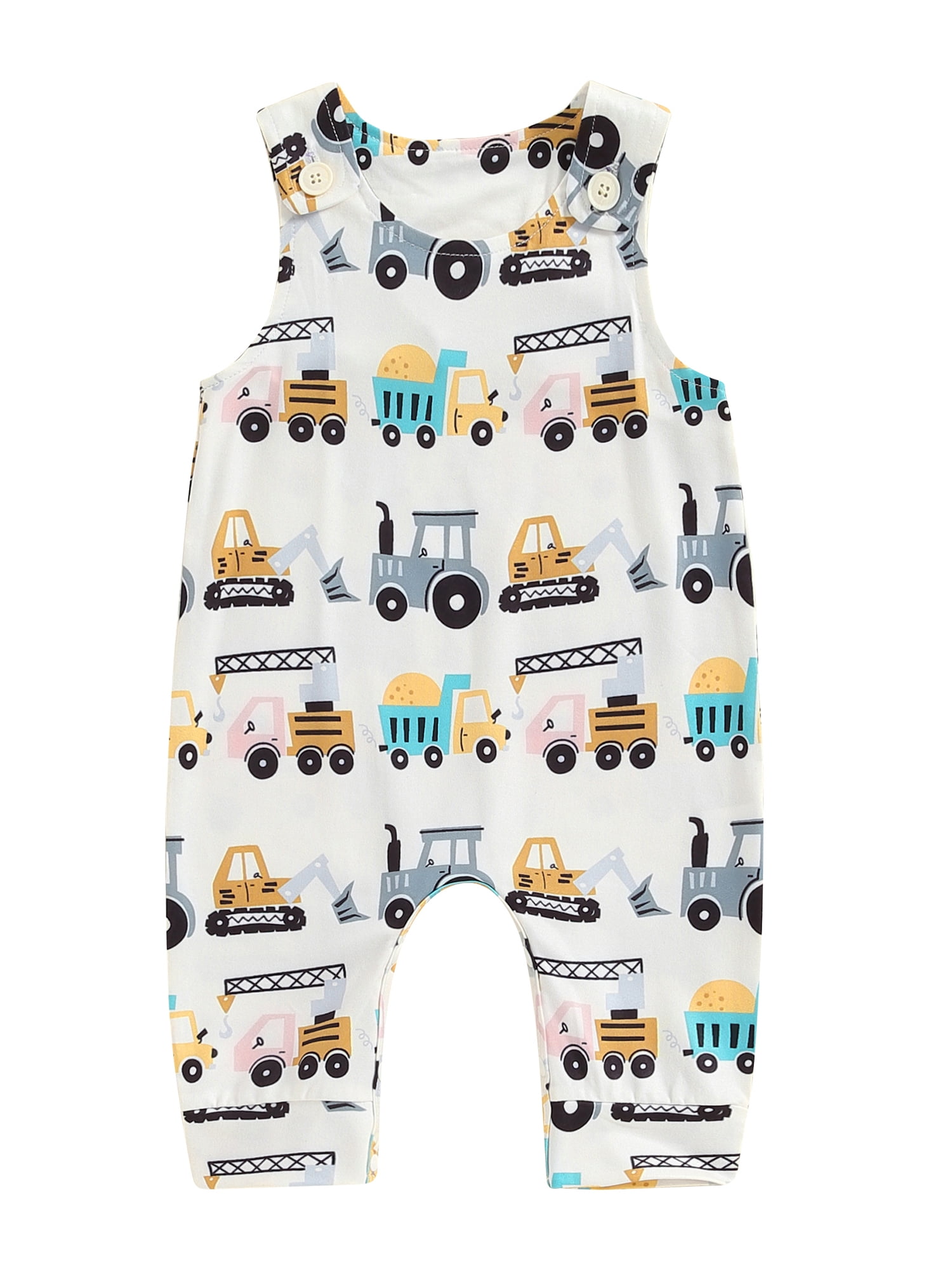 Niusricy Kids Infant Boy Summer Tank Romper 0 3M 6M 12M 18M Toddler ...