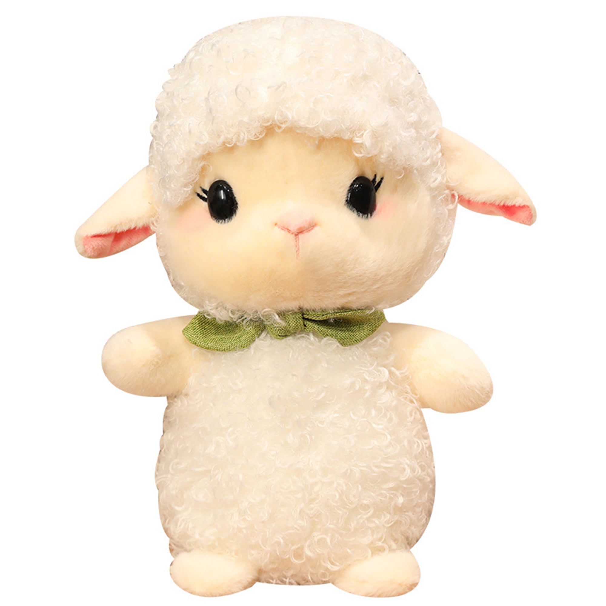 Niusricy Lamb Plush Toy Cute Sheep Stuffed Animal Cartoon Doll Bedtime ...