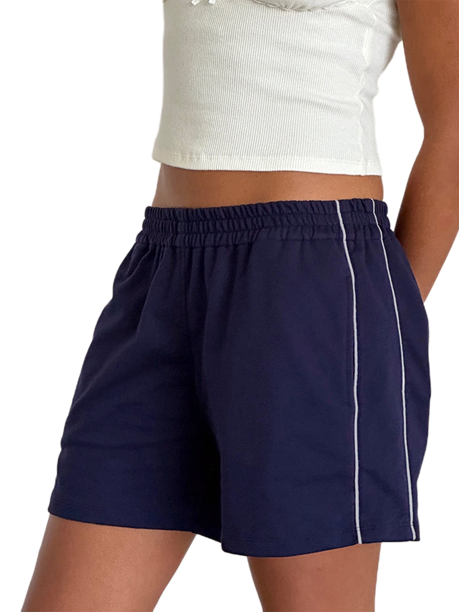 Niusricy Women Causal Workout Shorts Ladies Summer Loose Athletic ...