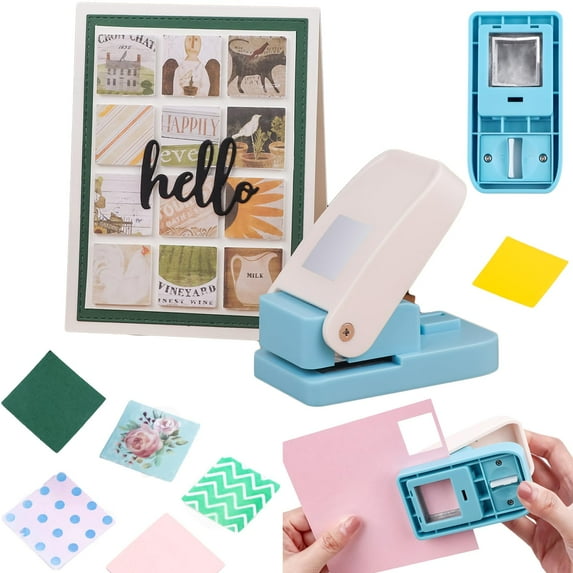 Niuxa 1X1 inch Square Punch Lever Action Craft Punch Making 1X1 inch ...