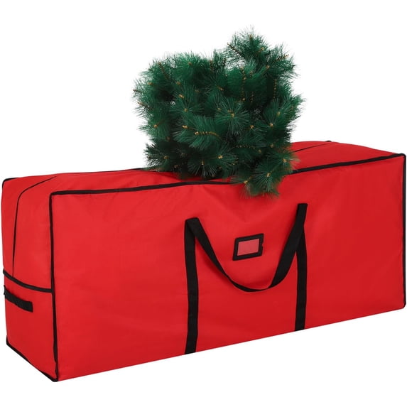 Niuxa Large Christmas Tree Storage Bag 4.5 ft, 600D Oxford Fabric Heavy ...
