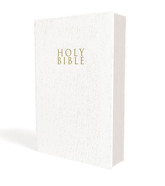 Niv, Gift and Award Bible, Leather-Look, White, Red Letter Edition ...