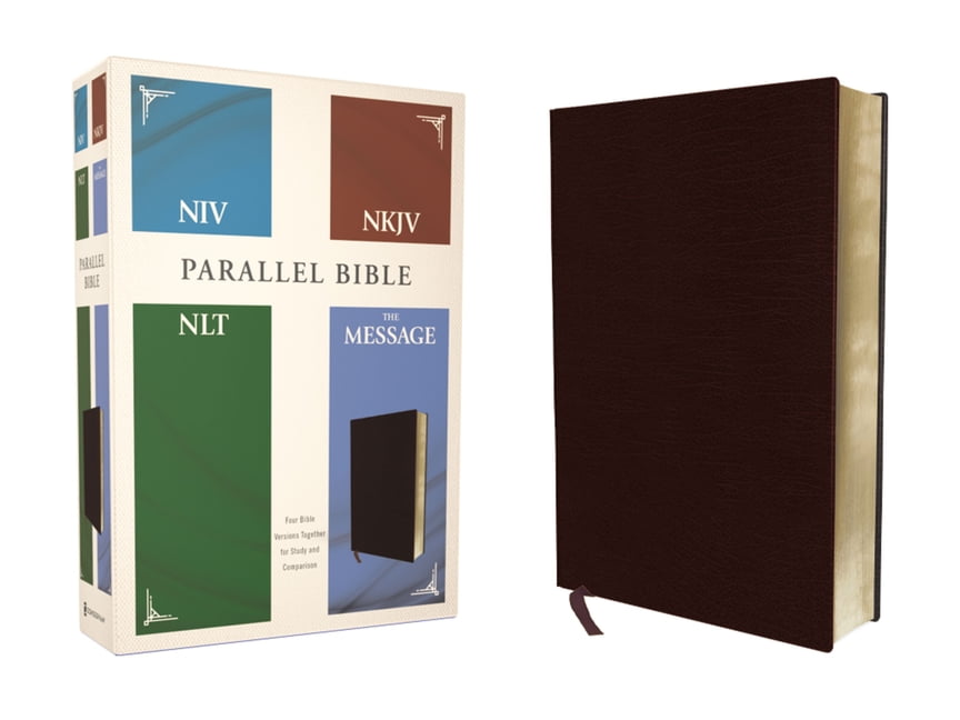 Niv, Nkjv, Nlt, the Message, (Contemporary Comparative) Parallel Bible ...