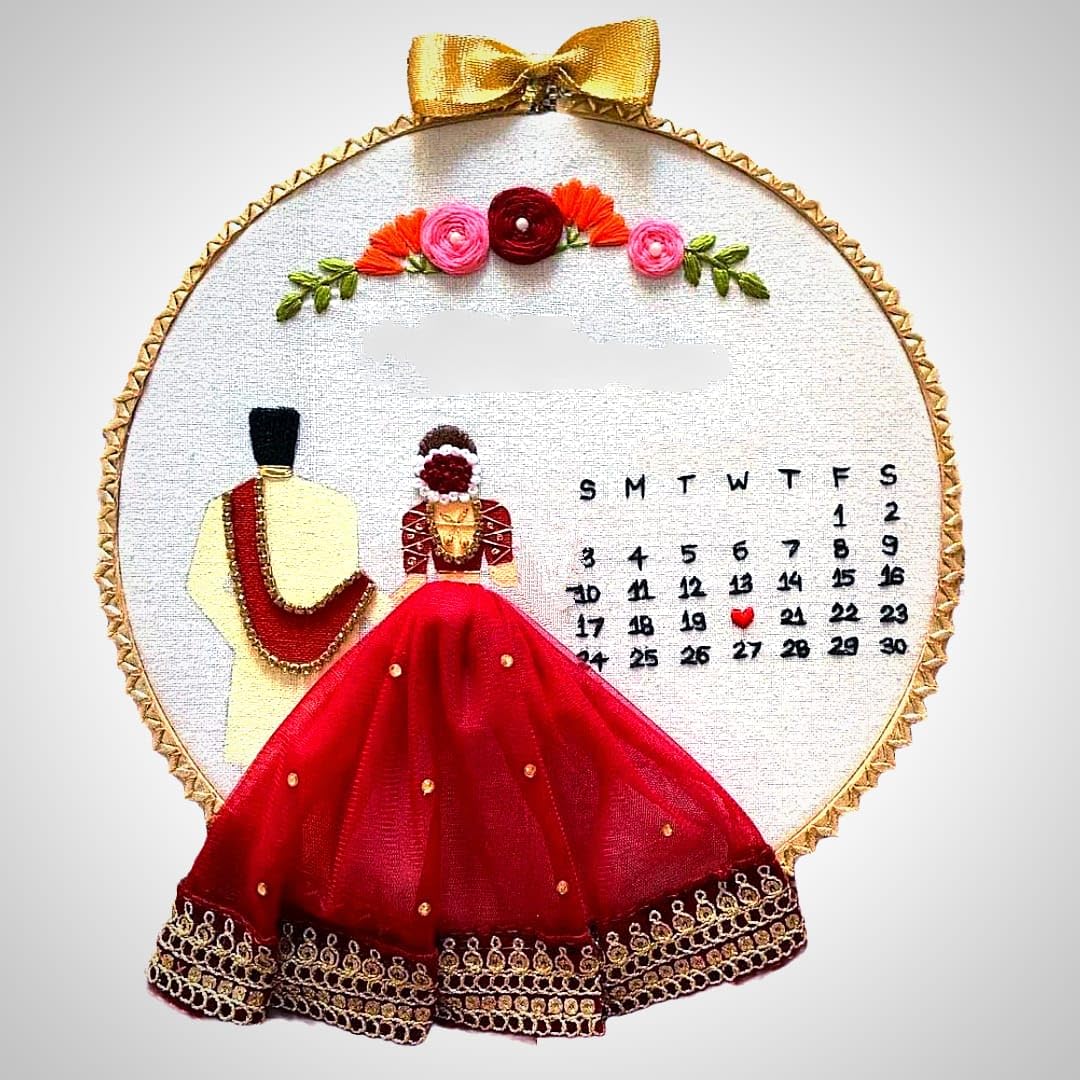 Niva Enterprise Wedding Traditional Embroidery Hoop - Walmart.com