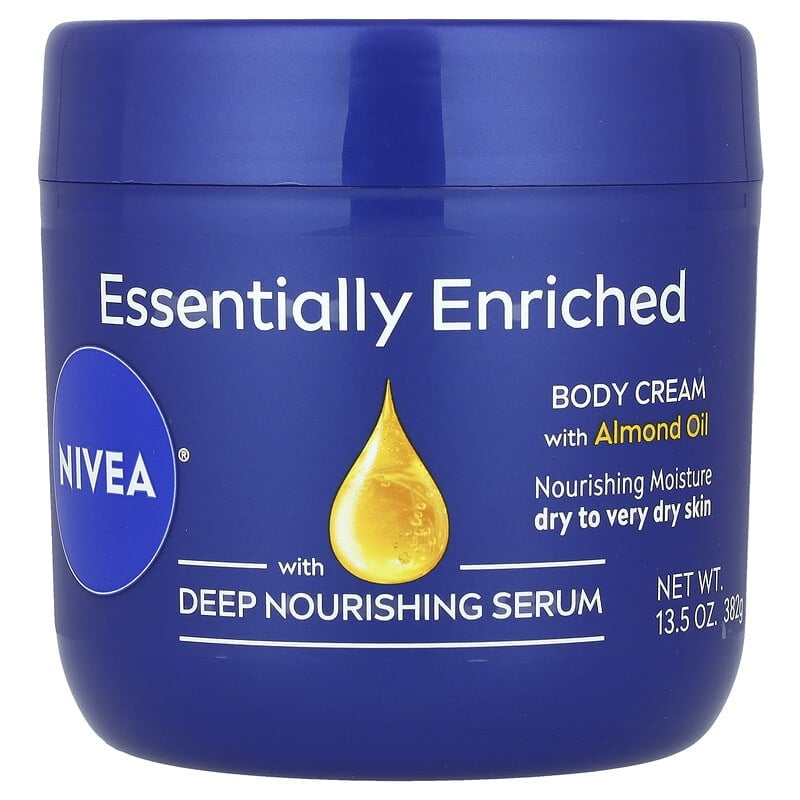 Nivea, Body Cream, Essentially Enriched, 13.5 fl oz (382 g) Pack of 3 ...