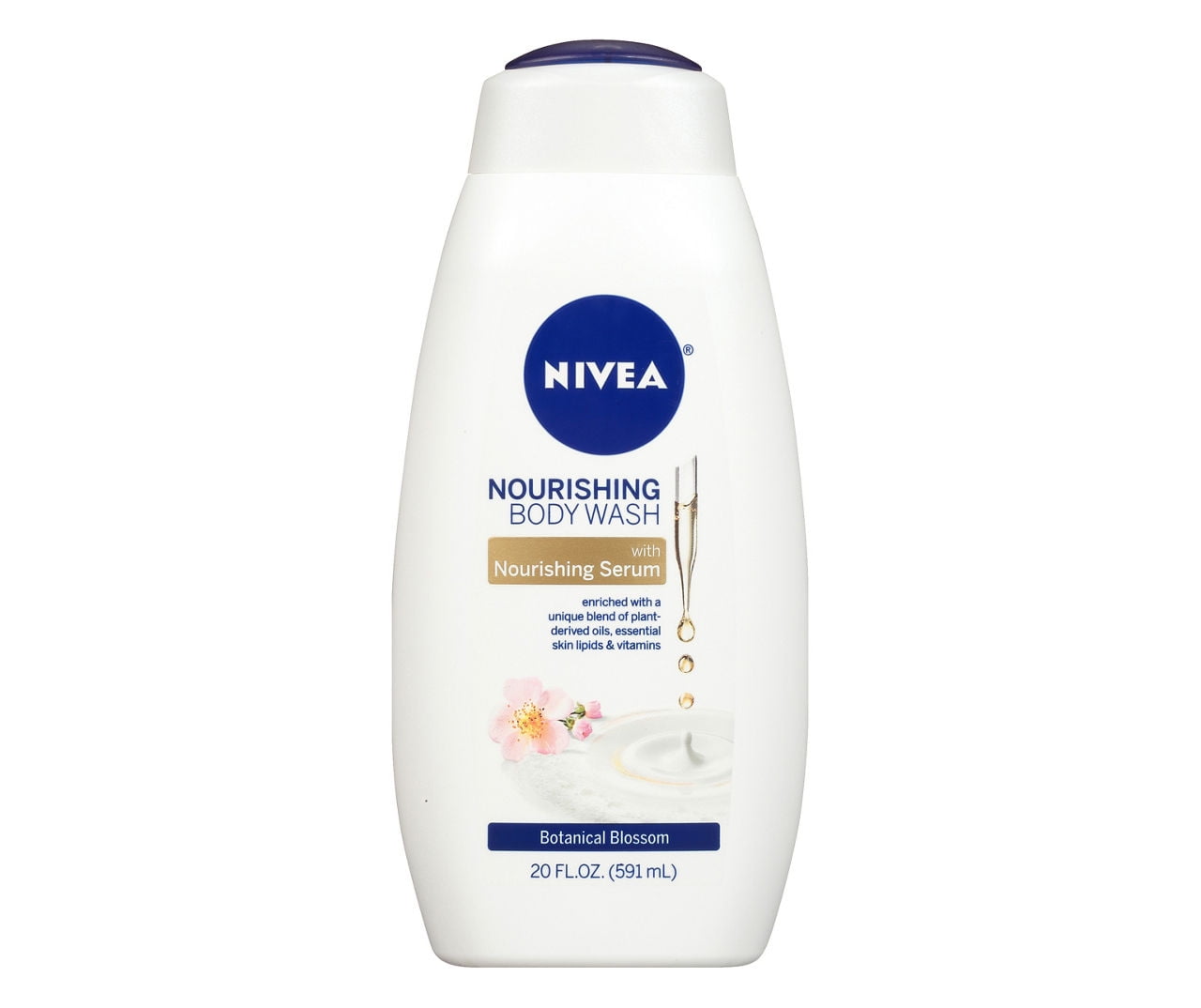 NIVEA Nourishing Body Wash - Botanical Blossom - 20 oz - Walmart.com