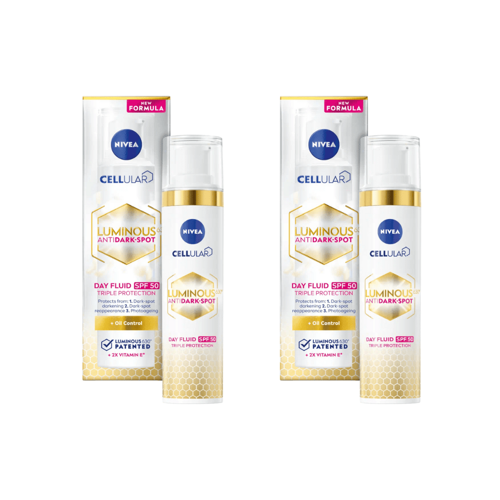 NIVEA Cellular Luminous 630 Anti-Dark Spot Day Cream, SPF50, 40ml, 2 ...