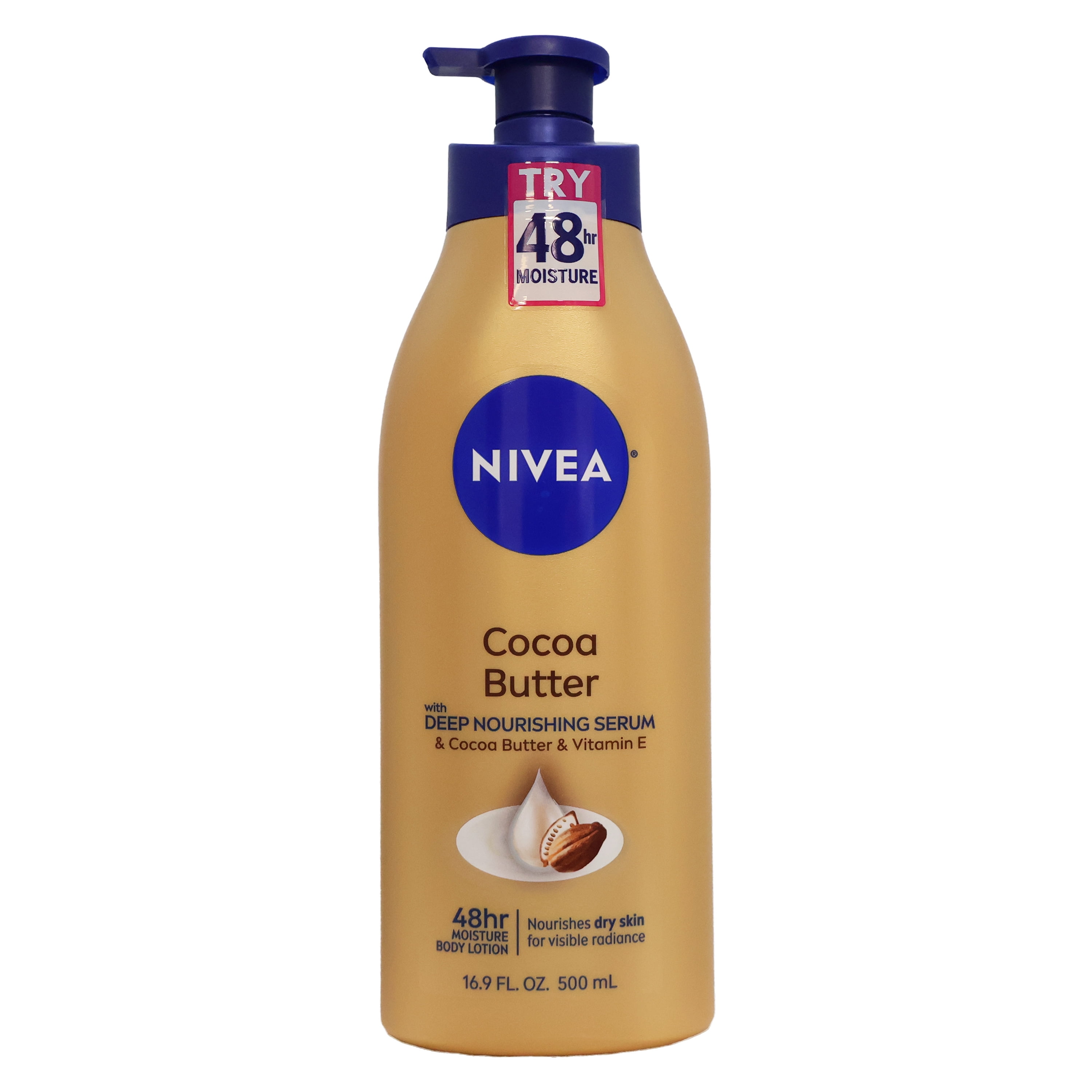 Nivea Cocoa Butter 48hr Moisture Body Lotion, 16.9 Oz., Pack of 6 ...
