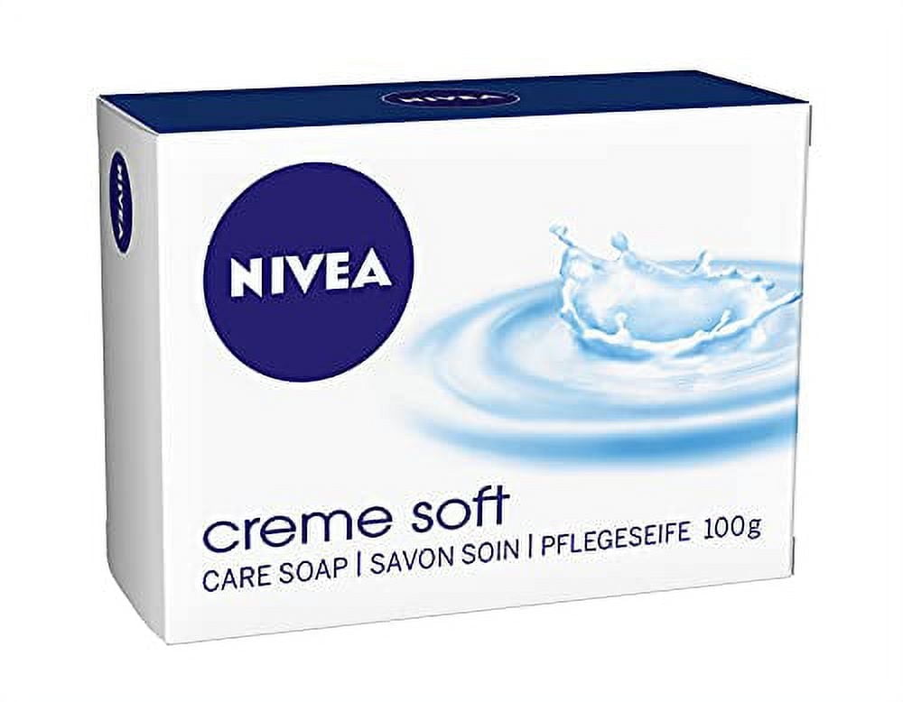 Nivea Almond Oil Hand Wash - Creme Soft Soap Bar, 100g - Walmart.com