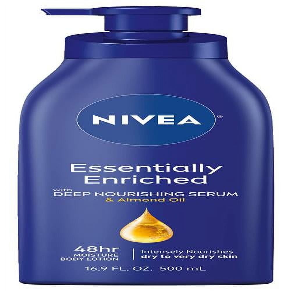Nivea Essentially Enriched Body Lotion For Dry Skin, 48-Hour ...
