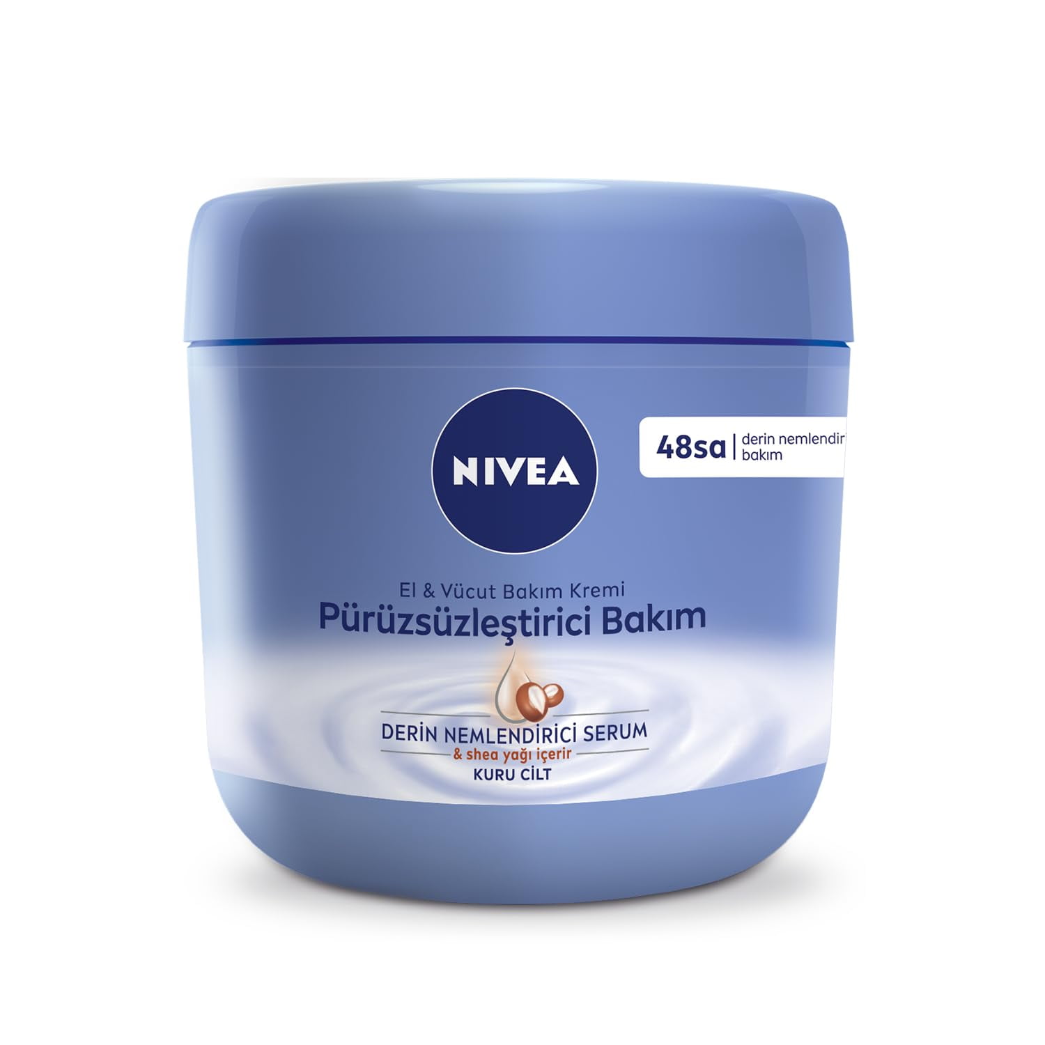 Nivea Irresistibly Smooth Body SBF3 Cream Dry Skin Shea Butter 400 ml ...