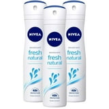 Nivea Longlasting 48 Hours Freshness Body Spray - Fresh Natural, 3 ...