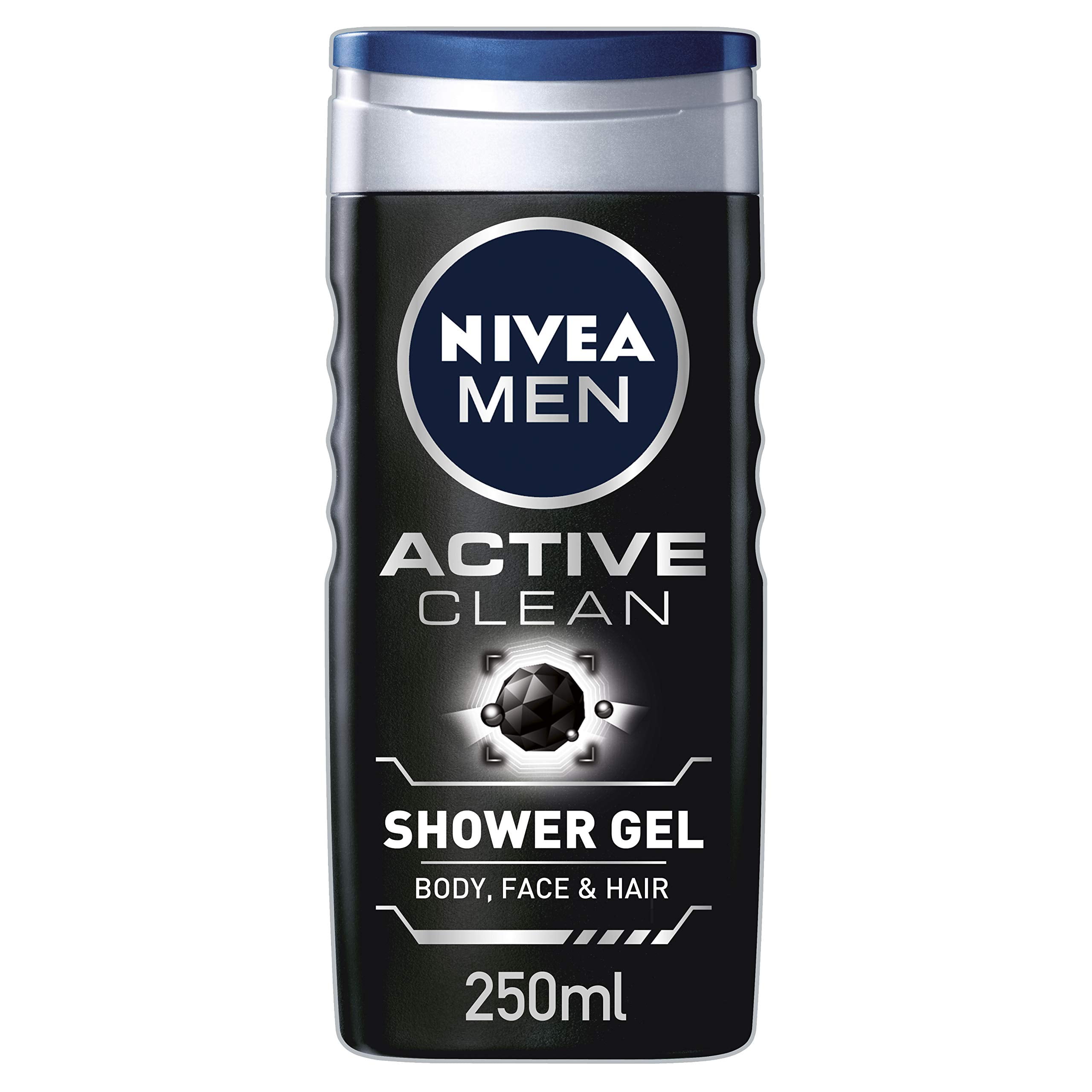 Nivea Men Active Clean Shower Gel(250 Ml) - Walmart.com