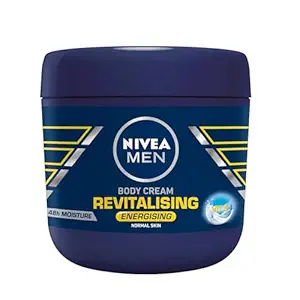 Nivea Men Body Cream Revitalising Body Cream, 13.5oz, with caring ...