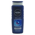 Nivea Men, Relax 3 in 1 Body Wash, Lavender + Sandalwood, 16.9 fl oz ...