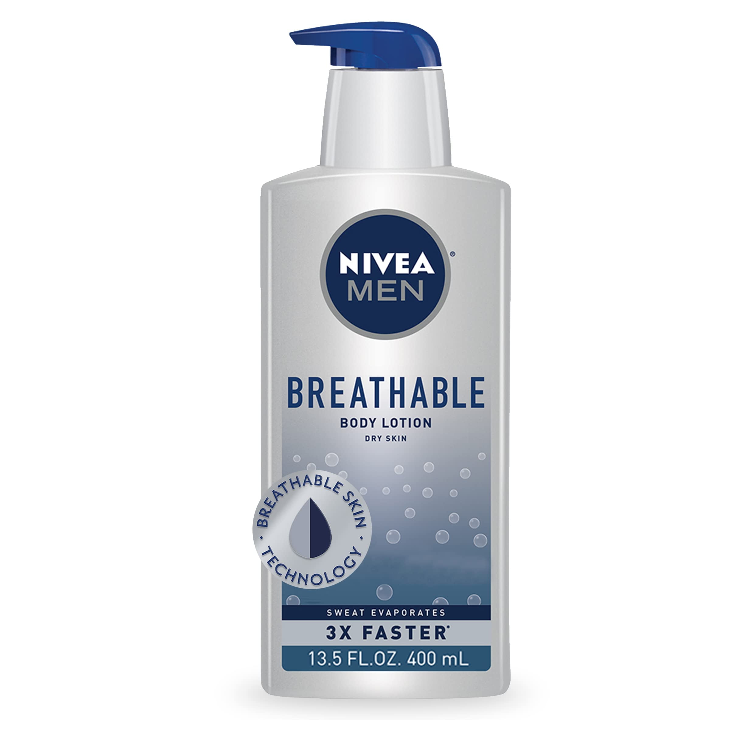 Nivea Men Breathable Body Lotion, 48 Hour Hydrating Lotion, Men,S ...