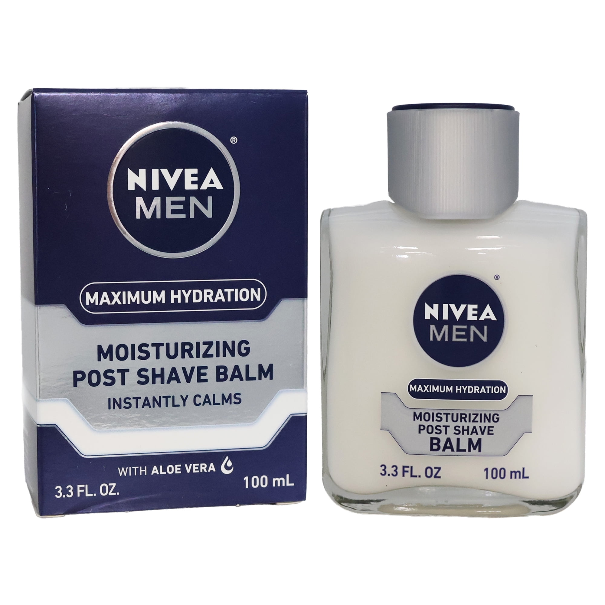 Nivea Men Maximum Hydration Moisturizing Post Shave Balm, 3.3 Oz., Pack of 1 - Walmart.com