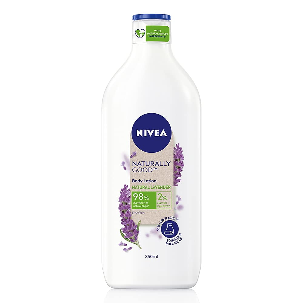 Nivea Naturally Good Natural Lavender Body Lotion For Dry Skin No ...