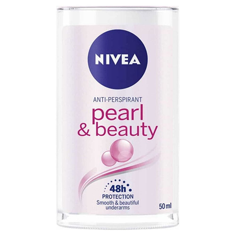 Nivea Pearl & Beauty Anti-Perspirant Deodorant Roll On 50ml (Pack of 3 ...