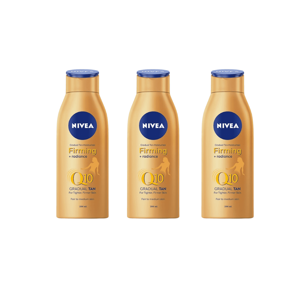 Nivea Q10 Gradual Tan Body Moisturiser Fair to Medium 200ml / 6.8 fl oz ...