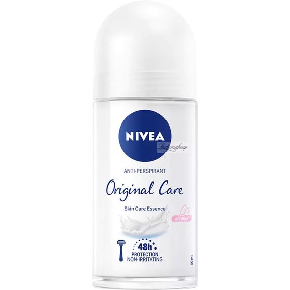 Nivea Women's Original Care Antiperspirant Deodorant Roll-On - 50 ml ...