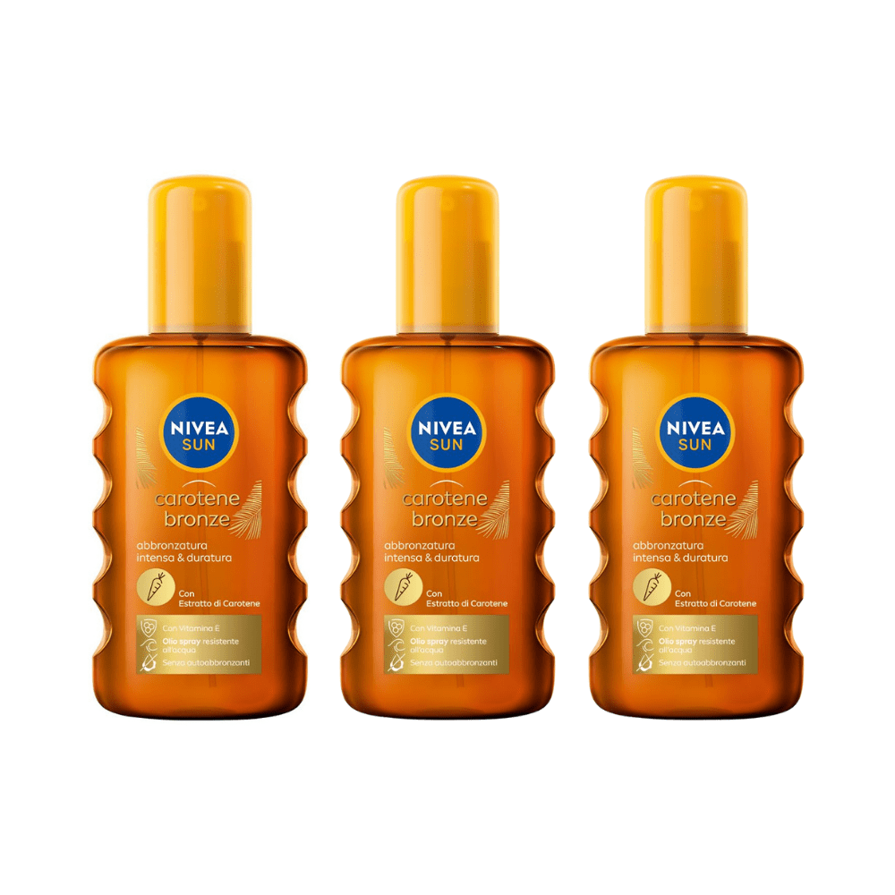 Nivea Sun Oil Spray with Carotene 200 ml / 6.8 fl.oz - 3 Pack - Walmart.com