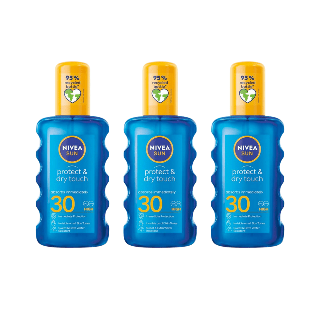 Nivea Sun Protect & Dry Touch Sun Cream Spray SPF30 200 ml / 6.8 fl.oz ...