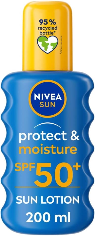 Nivea Sun Protect & Moisture Sun Cream Spray SPF50+ 200ml / 6.8 fl.oz ...