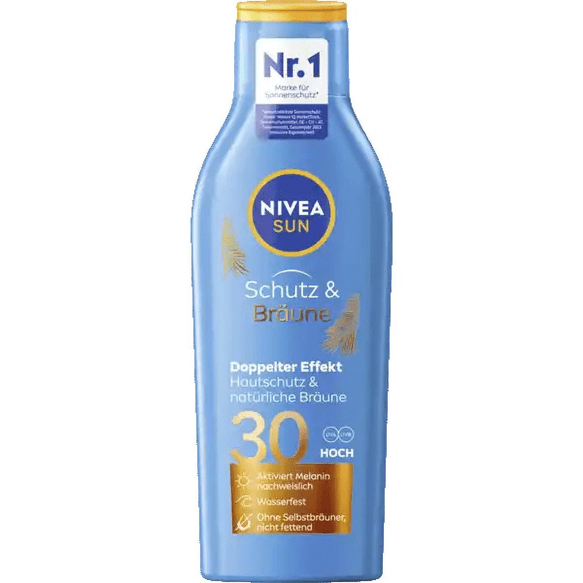 Nivea Sun sunscreen BRONZE & PROTECT lotion SPF 30 200ml/6.76 fl oz ...