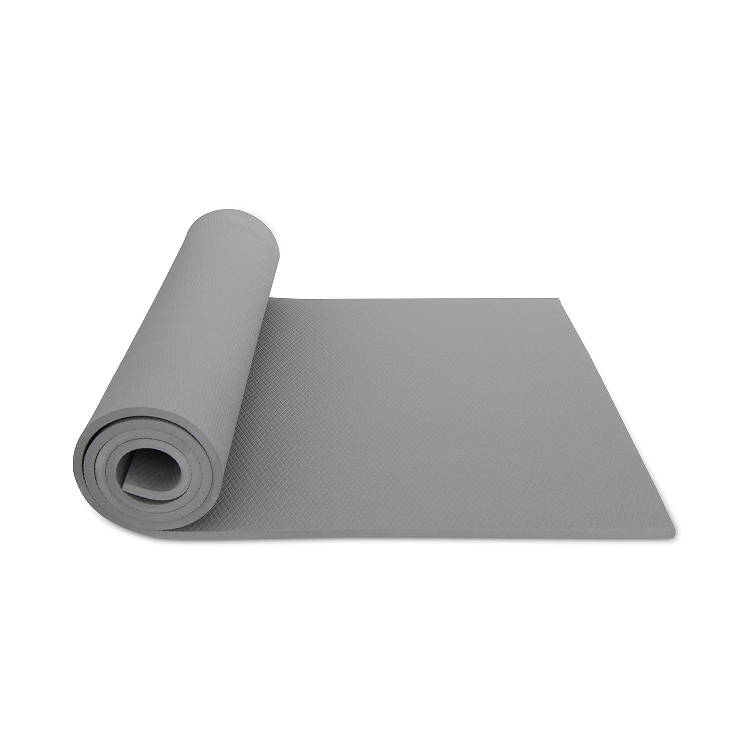 Nivia Ethylene Vinyl Acetate Anti-Skid Yoga MAT | Color: Grey | Size ...
