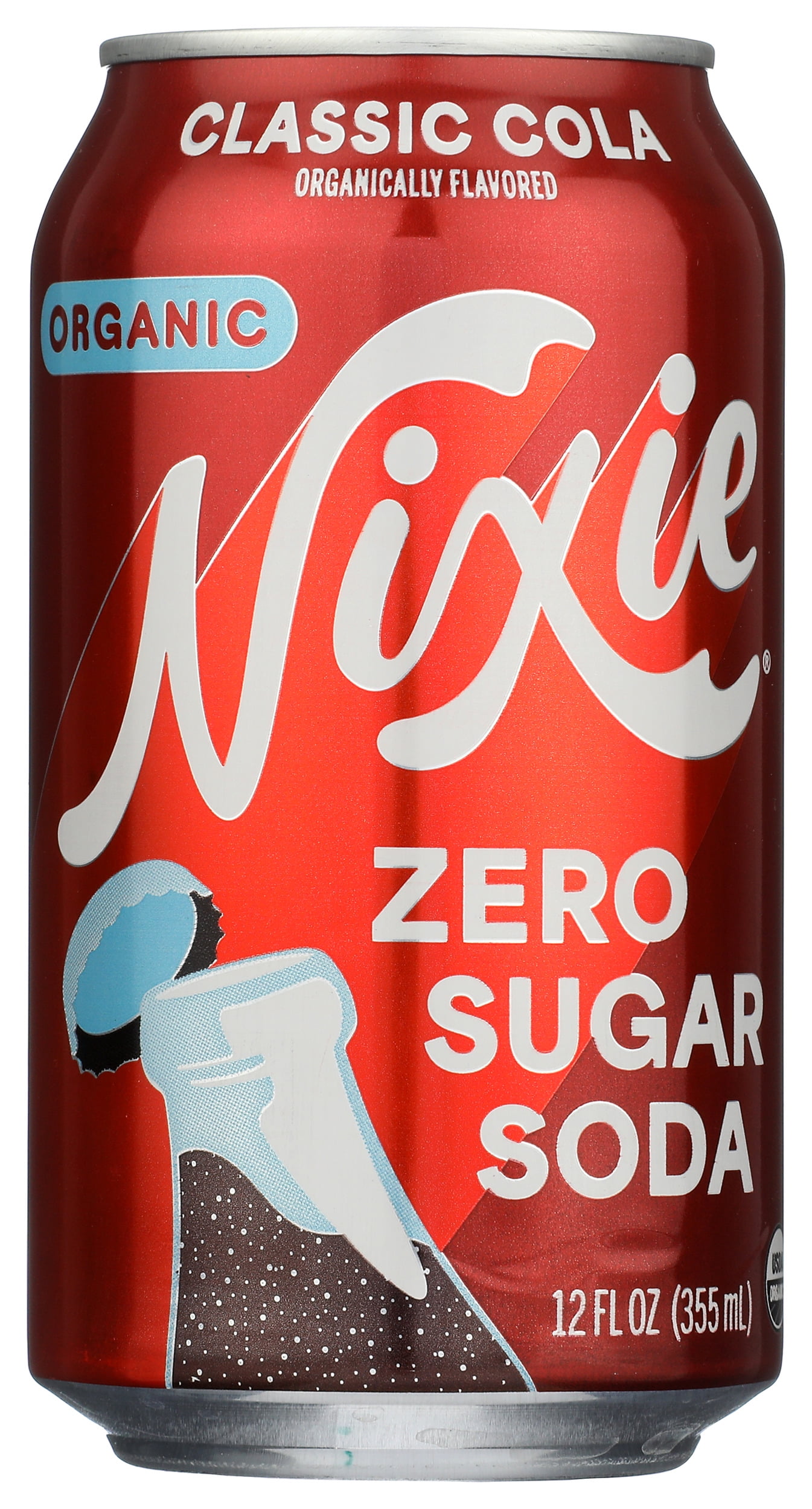 NIXIE: Organic Zero Sugar Soda Classic Cola, 12 fo - Walmart.com