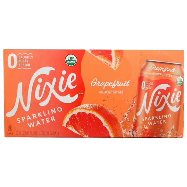 Nixie Sparkling Water Grapefruit, 12 Fl Oz - Walmart Business Supplies