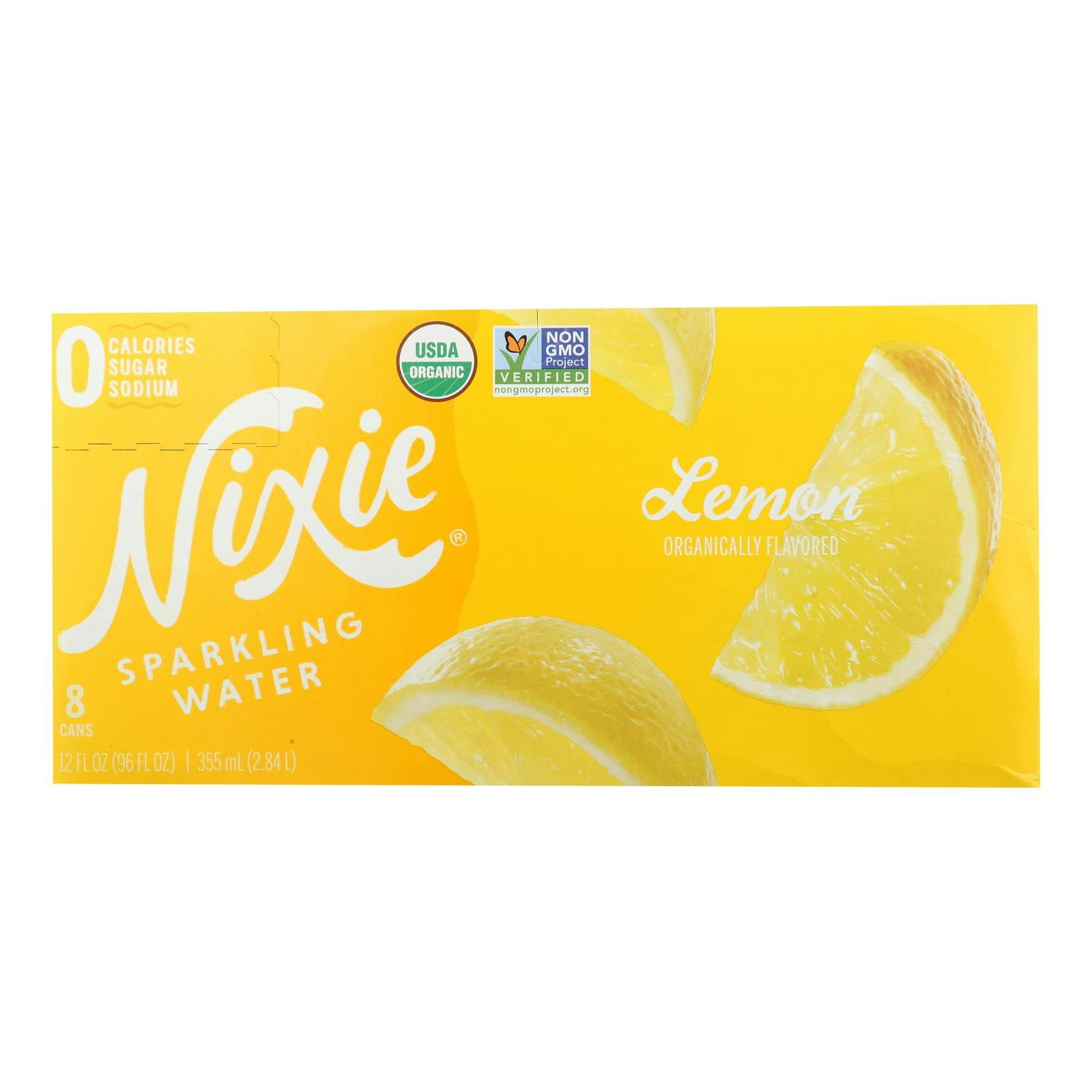Nixie Sparkling Water Lemon 8-Pack 96 fl oz (Pack Of 3) - Walmart.com