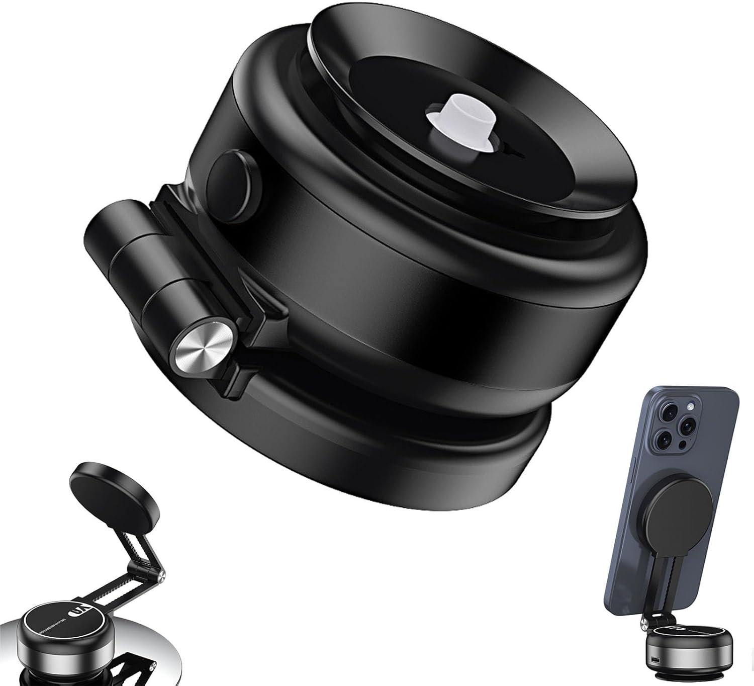 Nixiveofficial Magnetic Phone Holder, 360 Rotatable Foldable ...