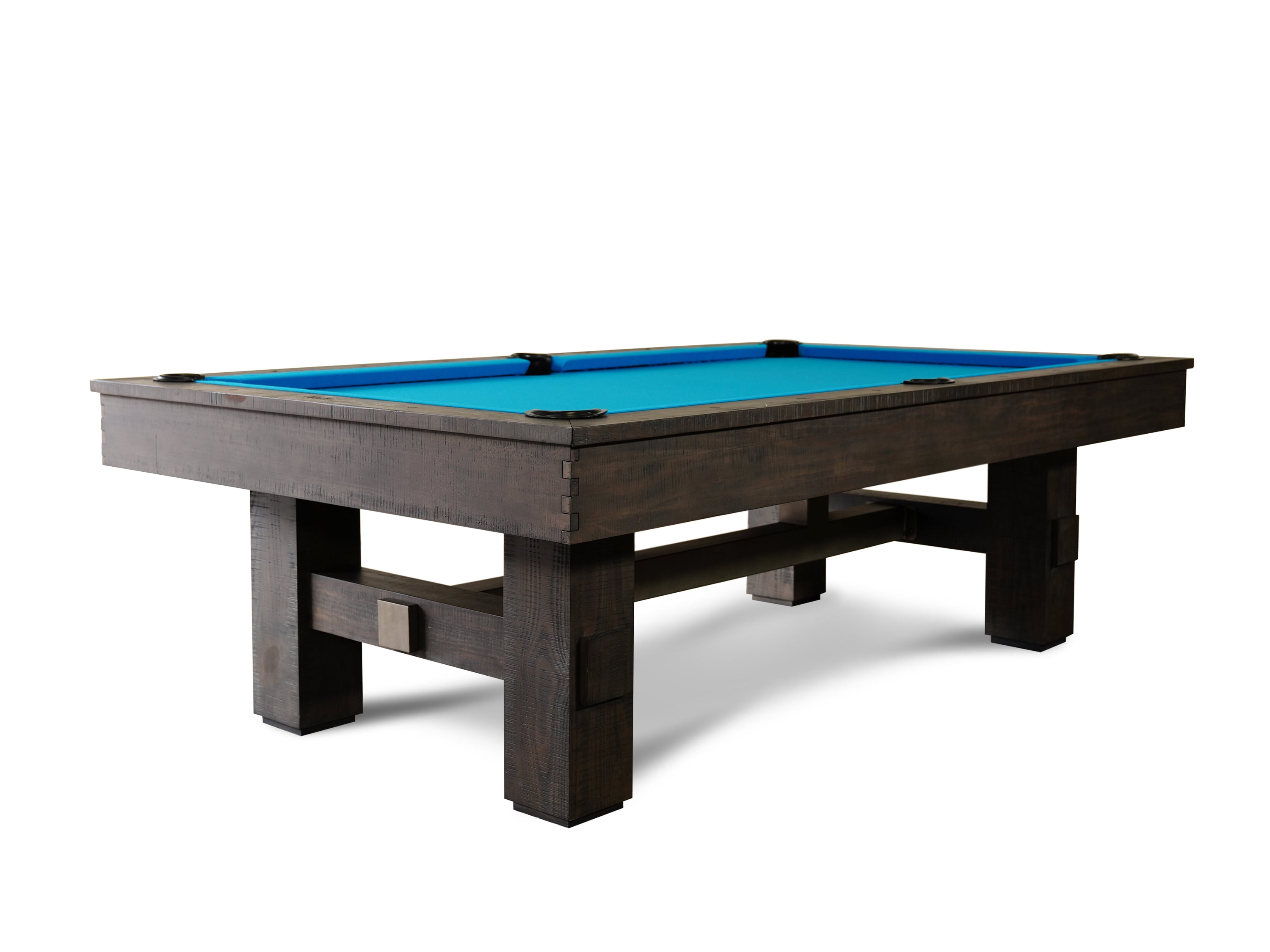 Nixon Billiards - Kemp Slate Billiard Pool Table (Weathered Slate, 8 ft ...