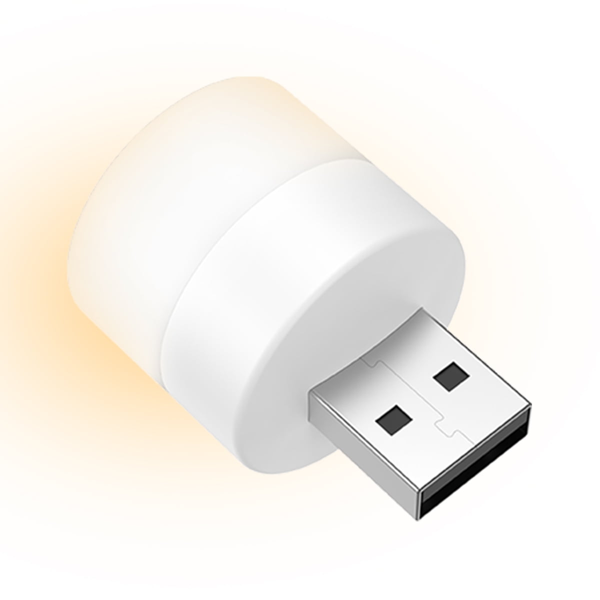 Niyofa 1Pc/100Pcs Mini USB Night Light LED Nursery Lamp Bedside Lamp ...