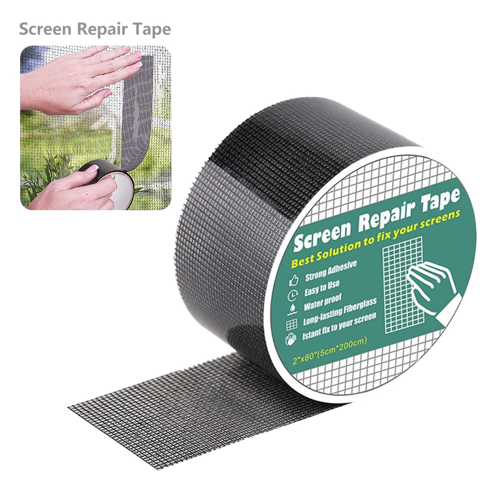 Niyofa Screen Repair Tape, Fiberglass Cloth Mesh Tape, Mosquito Net ...