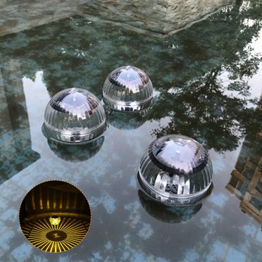 Kdkad Solar Submersible LED Lights with Remote, Changing Multicolor ...