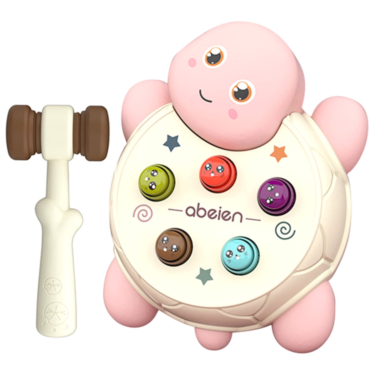 Niyofa Tortoise Hammer Toys for 3+ Years Old Kids Battery Powered ...